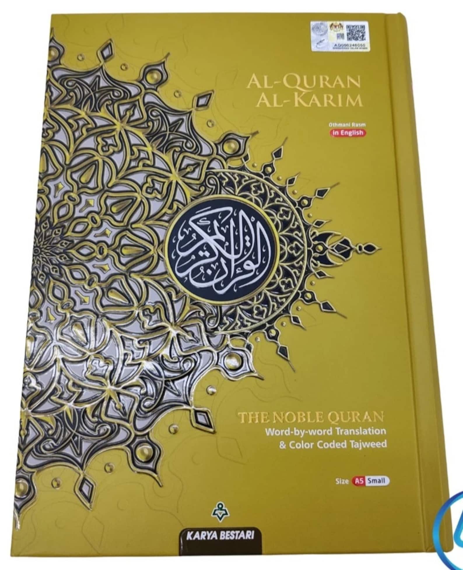 The Noble Quran A5 AL Quran Al Karim Word by Word English Translation ...