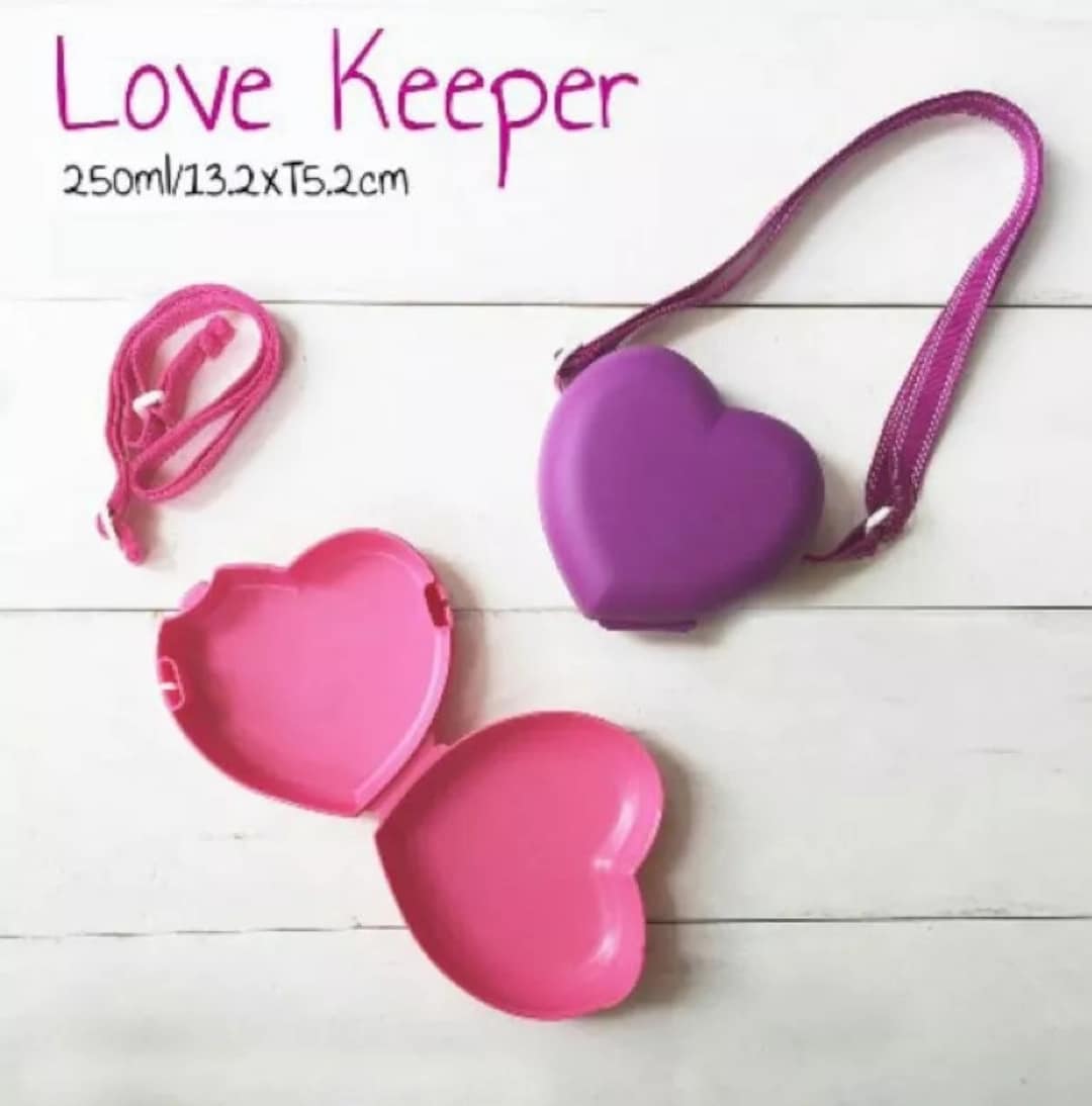 Tupperware Love Heart Shape Keeper 250ml - Etsy