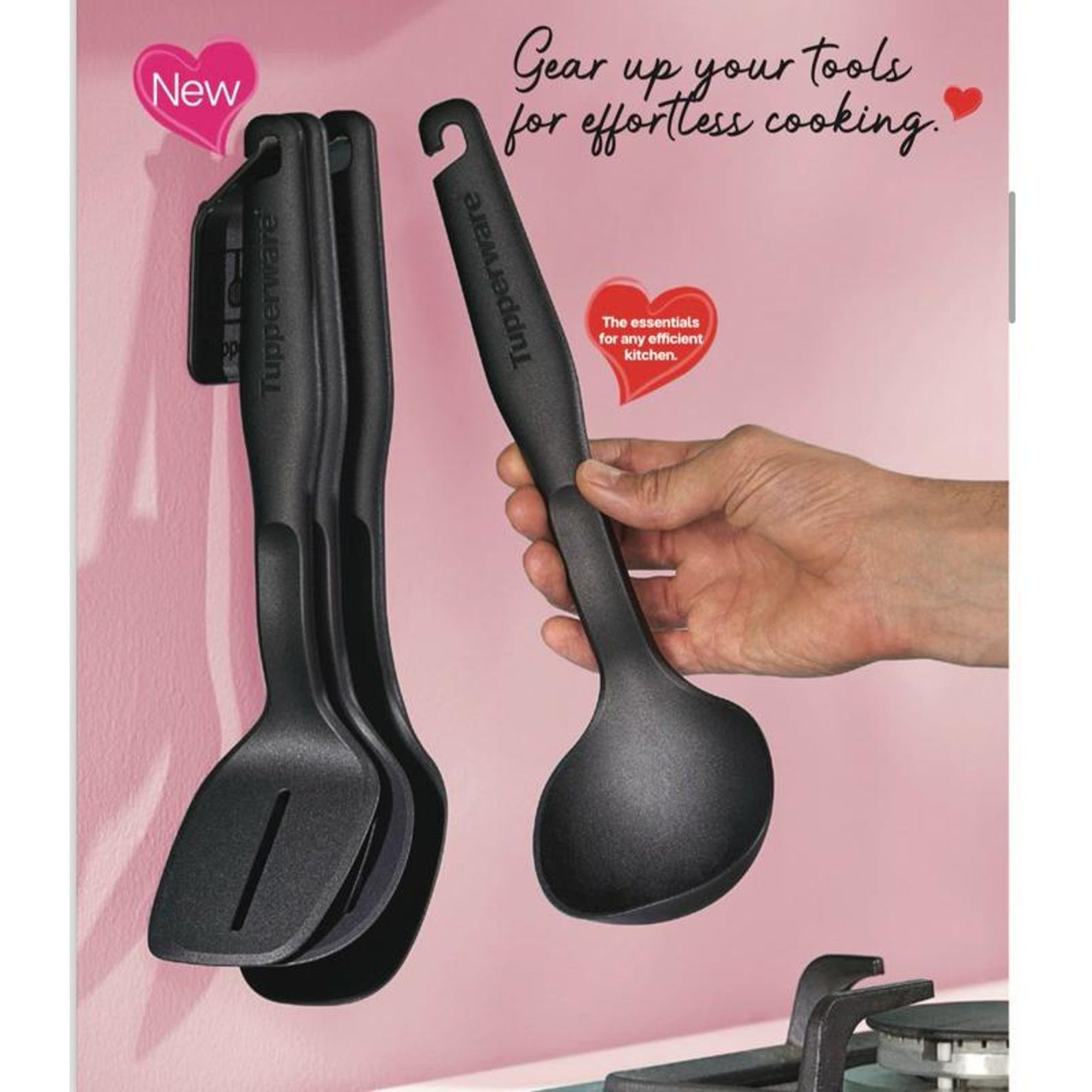 Tupperware Limited Edition Compact Kitchen Tools Organized Ladle ...