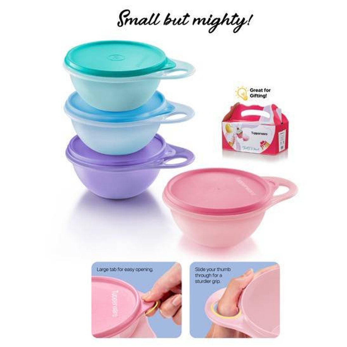 Tupperware Mini That's A Bowl Gift Set - Etsy