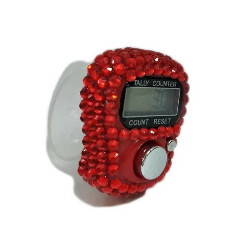5 Digital Tasbeeh Dzikir Counter Diamond Swarovski Bling Fancy Prayer ...