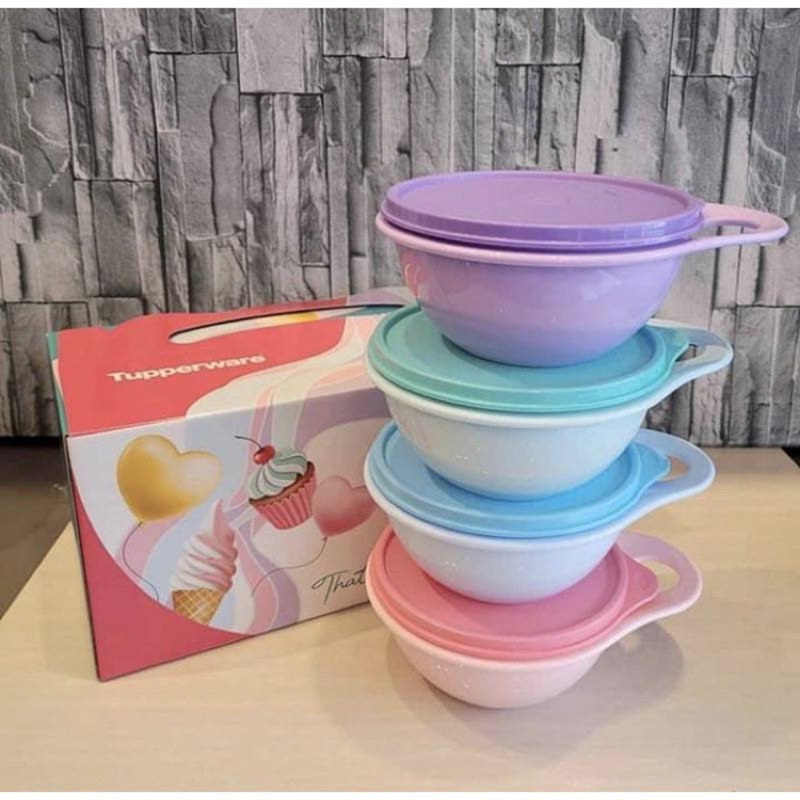 Tupperware Mini That's A Bowl Gift Set - Etsy