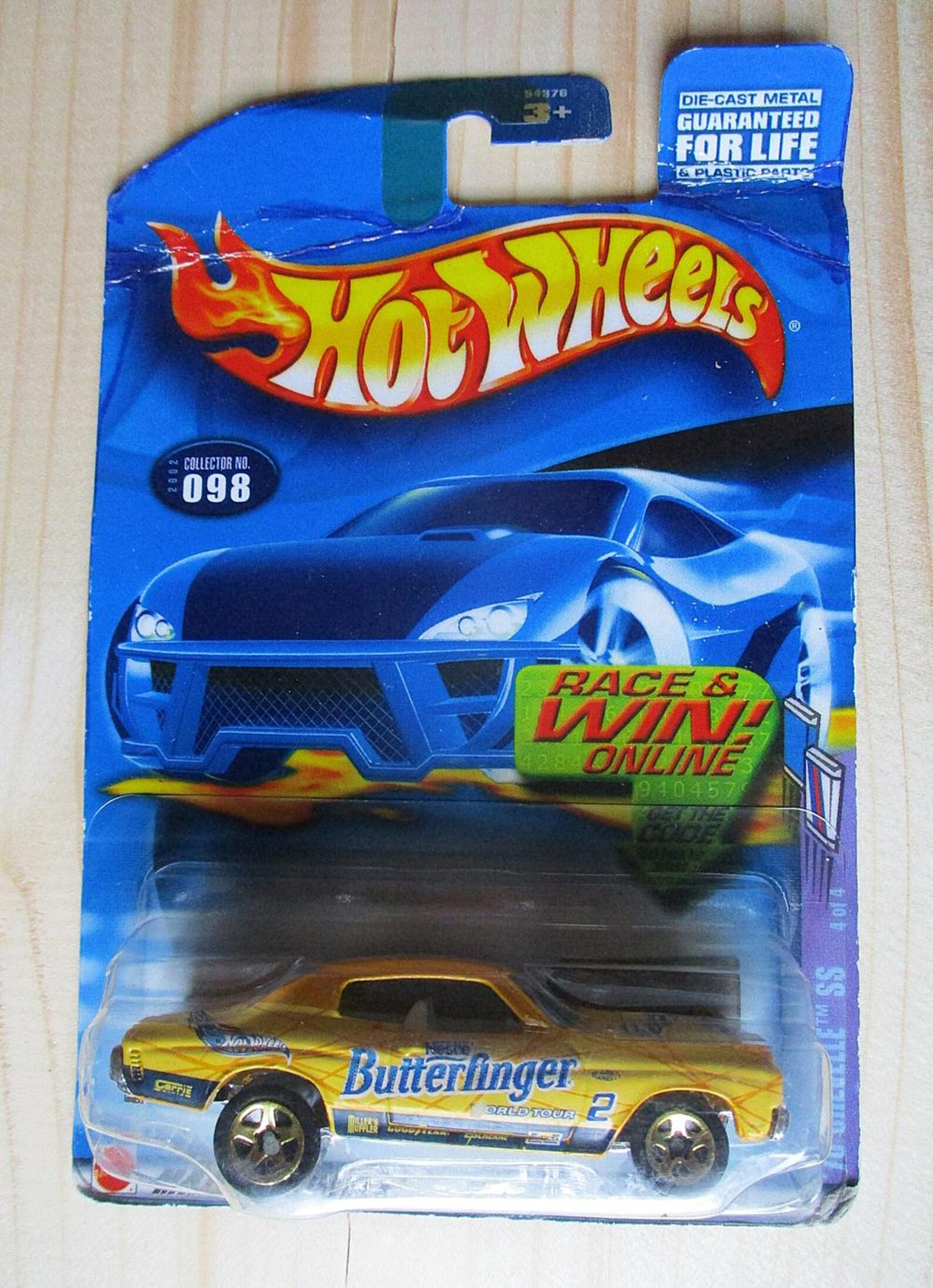 Hot Wheels Racing Car Butterfinger 2002 FREE SHIPPING - Etsy
