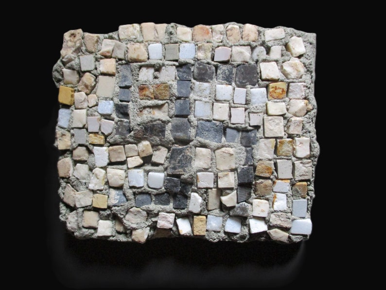 Ancient Roman Jupiter Thunder God Lightning Bolts Symbol Mosaic ...