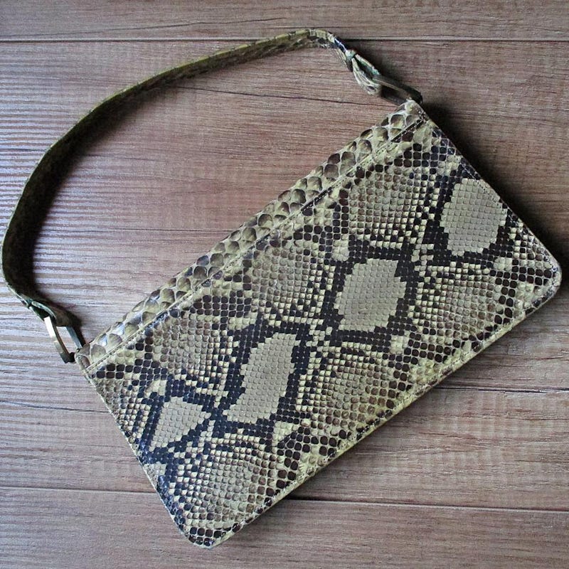 Python Clutch - Etsy