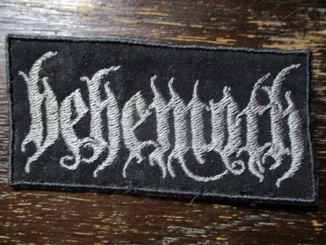Behemoth Logo Patch Free Shipping - Etsy