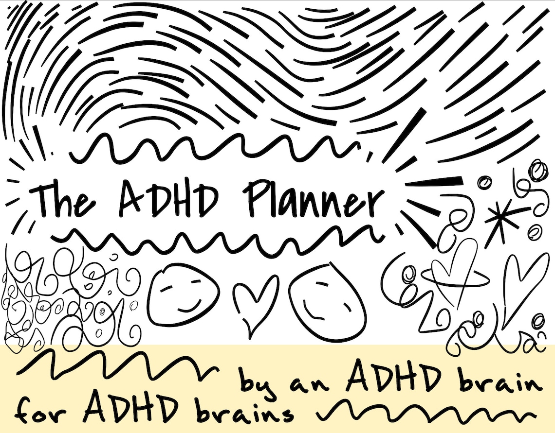 The ADHD College Student Planner - Etsy