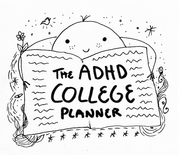 The ADHD College Student Planner - Etsy