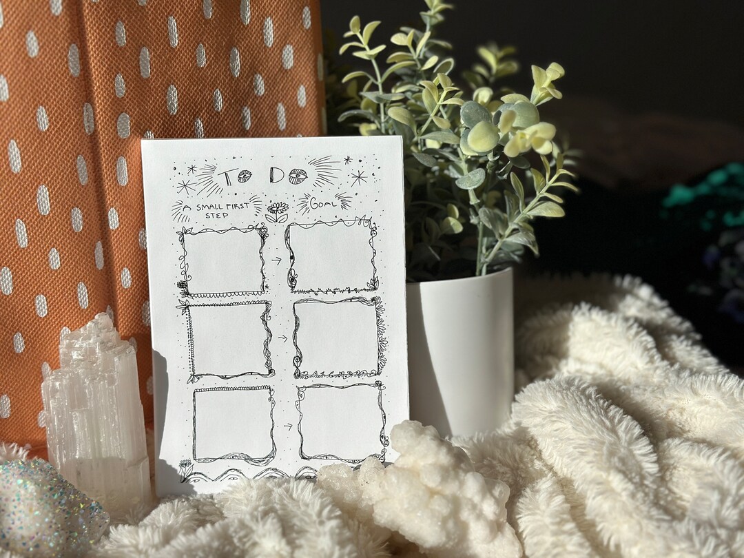 ADHD to Do List Notepad - Cute Illustrated! - Etsy ADHD to Do List Notepad - Cute Illustrated! - Etsy