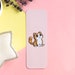 Cute Cat Bookmark - Cat Bookmark - Cute Stationery - Pink Bookmark ...
