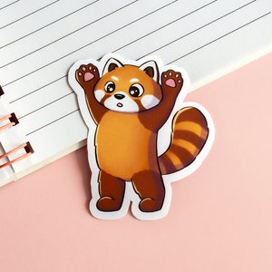 Red Panda Sticker Pack - Laptop Stickers - Planner Sticker (pack of 3 ...
