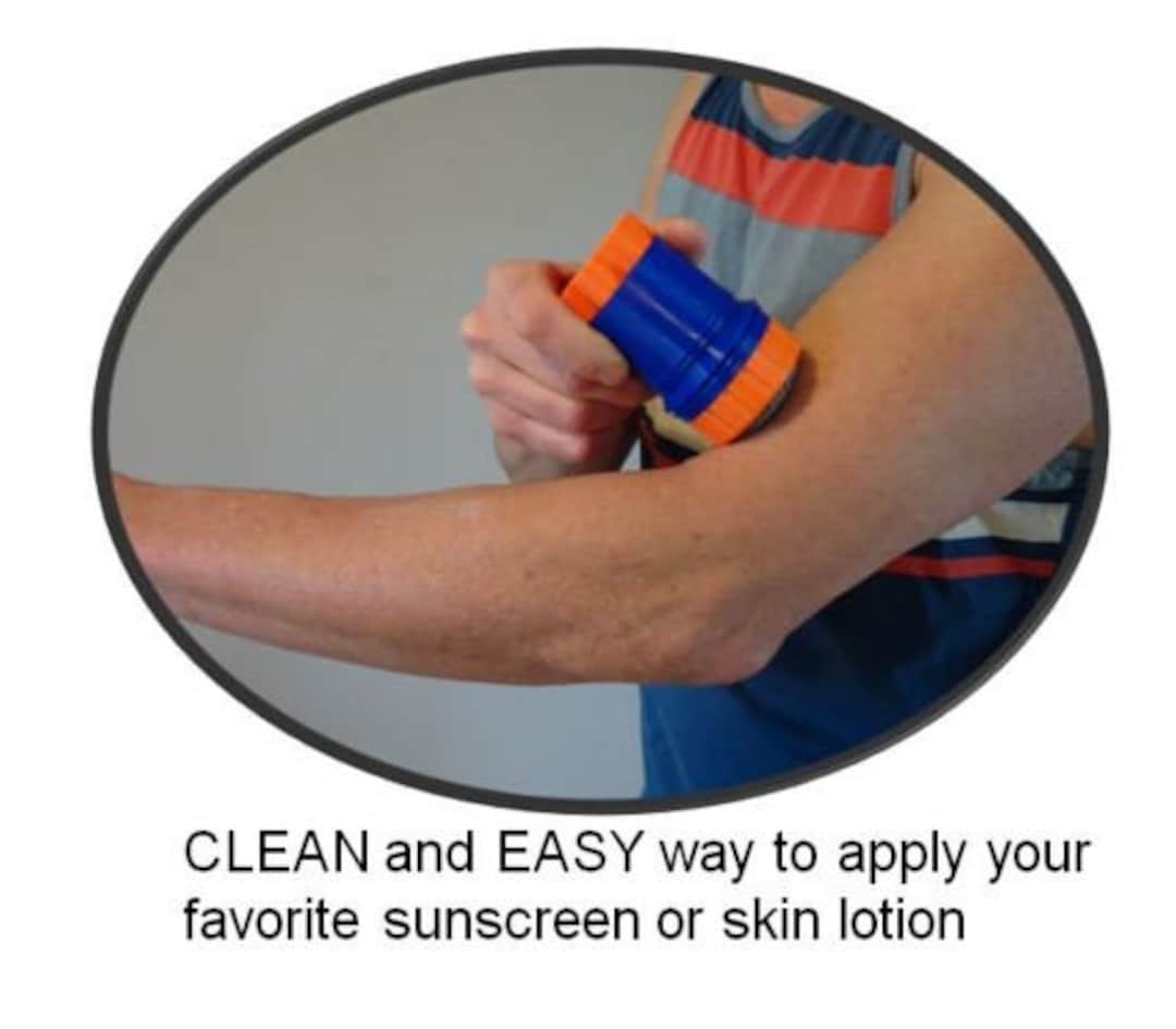 Sunscreen Lotion Applicator With Extension Handle - Reusable and ...