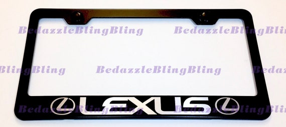 Lexus on Stainless Steel License Plate Frame W/ Bolt Caps | Etsy