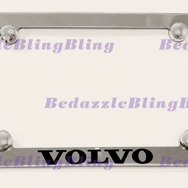Volvo License Plate Frame - Etsy