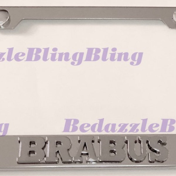 Brabus License Plate - Etsy