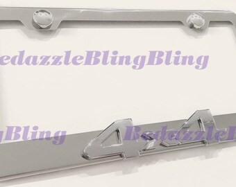 Mazda 3D Emblem Badge on Stainless Steel License Plate Frame | Etsy