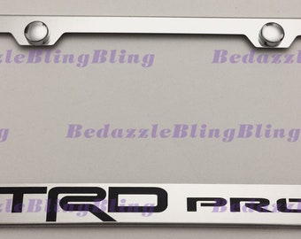 License Plate Frame Trd - Etsy