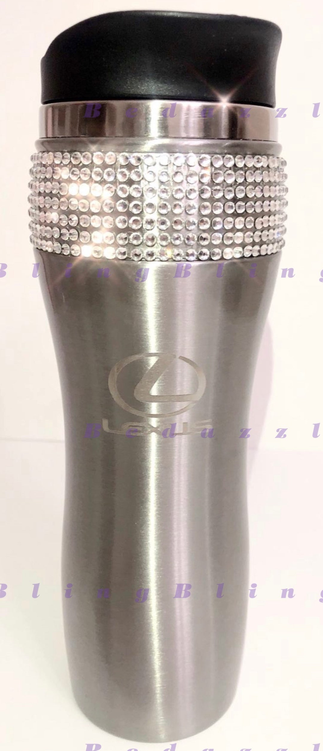Lexus Thermal Bling Mug Tumbler Cup Travel 14oz Bedazzle Made W ...