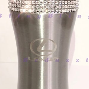 Lexus Thermal Bling Mug Tumbler Cup Travel 14oz Bedazzle Made W ...