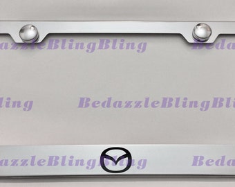 Mazda License Plate Frame - Etsy