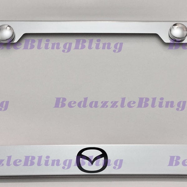 Mazda License Plate Frame - Etsy
