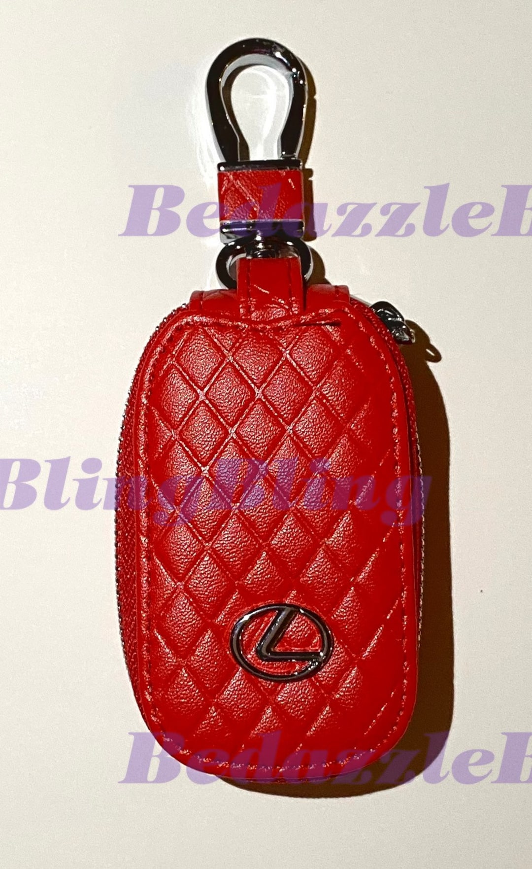Lexus Key Pouch Keychain Holder (red) - Etsy