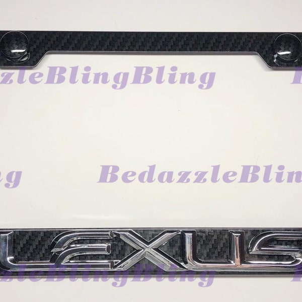 Lexus License Plate Frame - Etsy
