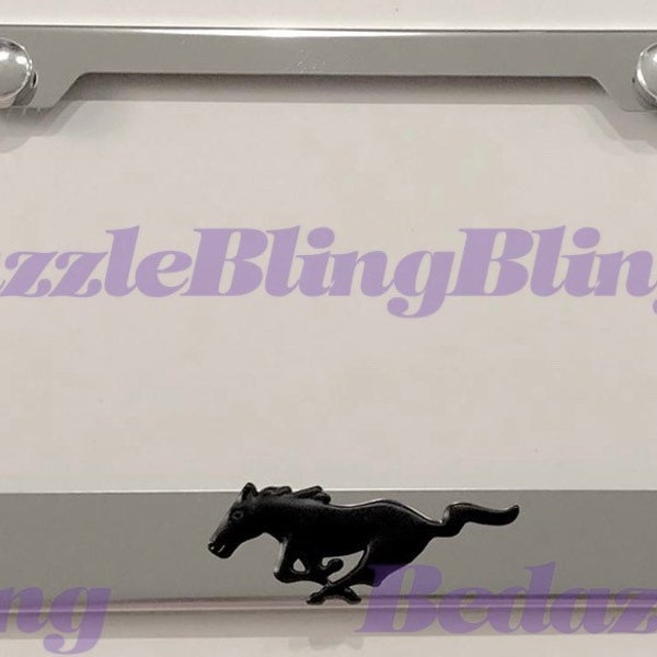 Ford Mustang License Plate Frames - Etsy