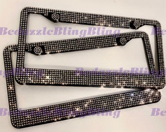 Black Crystal Plate - Etsy