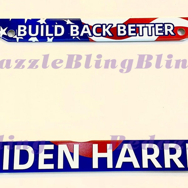 Biden License Plate Frame - Etsy