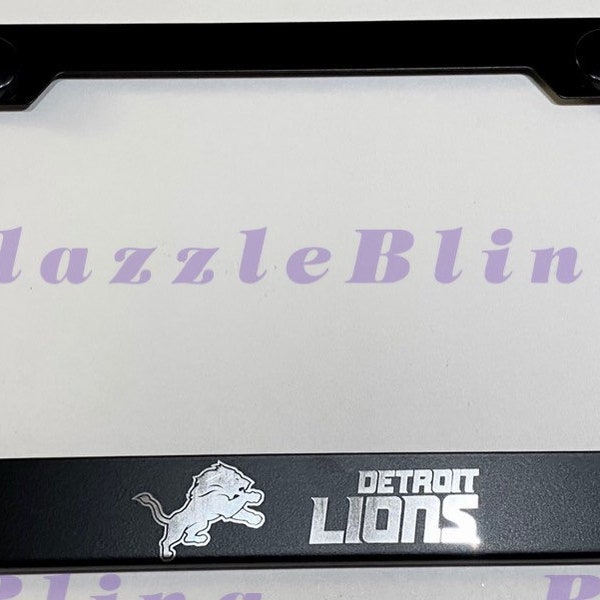 Detroit License Plate Frame - Etsy
