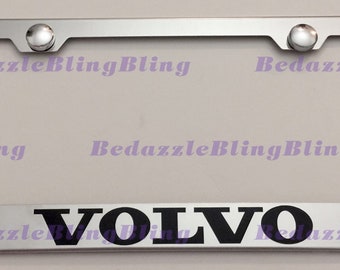Volvo License Plate Frame - Etsy