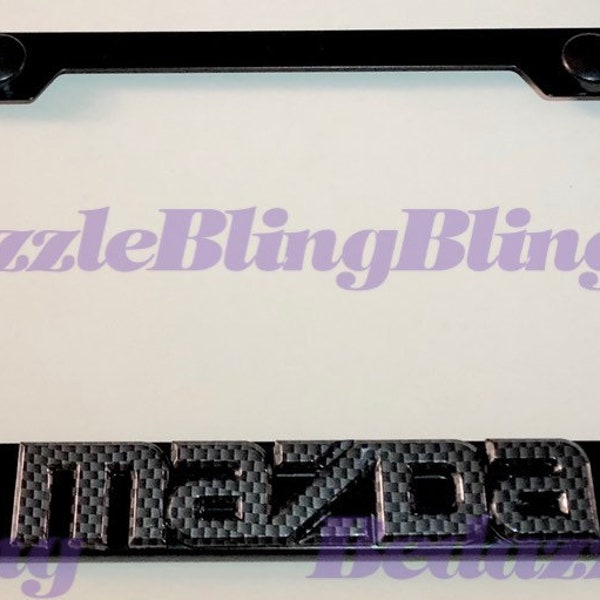 Mazda License Plate Frame - Etsy