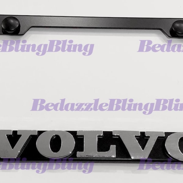 Volvo License Plate Frame - Etsy