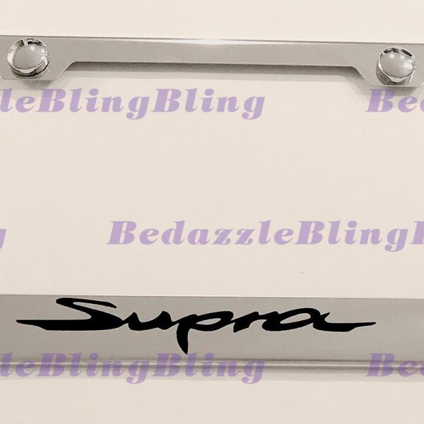 Supra License Plate - Etsy