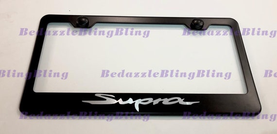 Supra license plate frame store