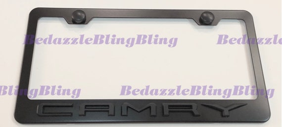 Camry Toyota 3D Emblem Badge on Stainless Steel License Plate | Etsy