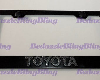 License Plate Frame Toyota | Etsy