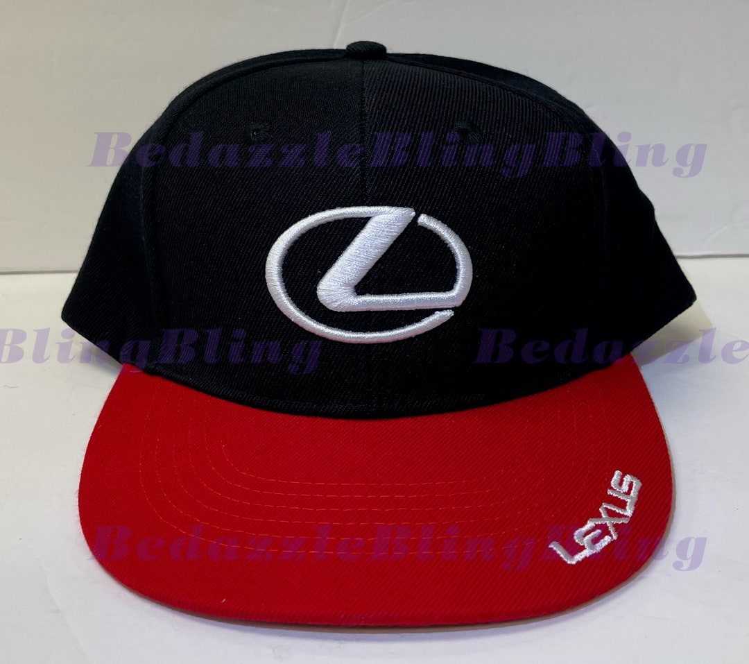 Lexus Red Black Flat Bill Men’s Women’s Unisex Hat Baseball Cap - Etsy