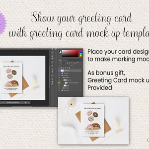 Diy, Customizable Greeting Cards and Envelopes Template Bundle | PSD ...