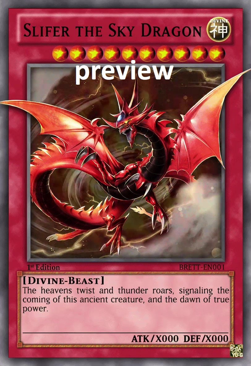 Slifer The Sky Dragon Deck