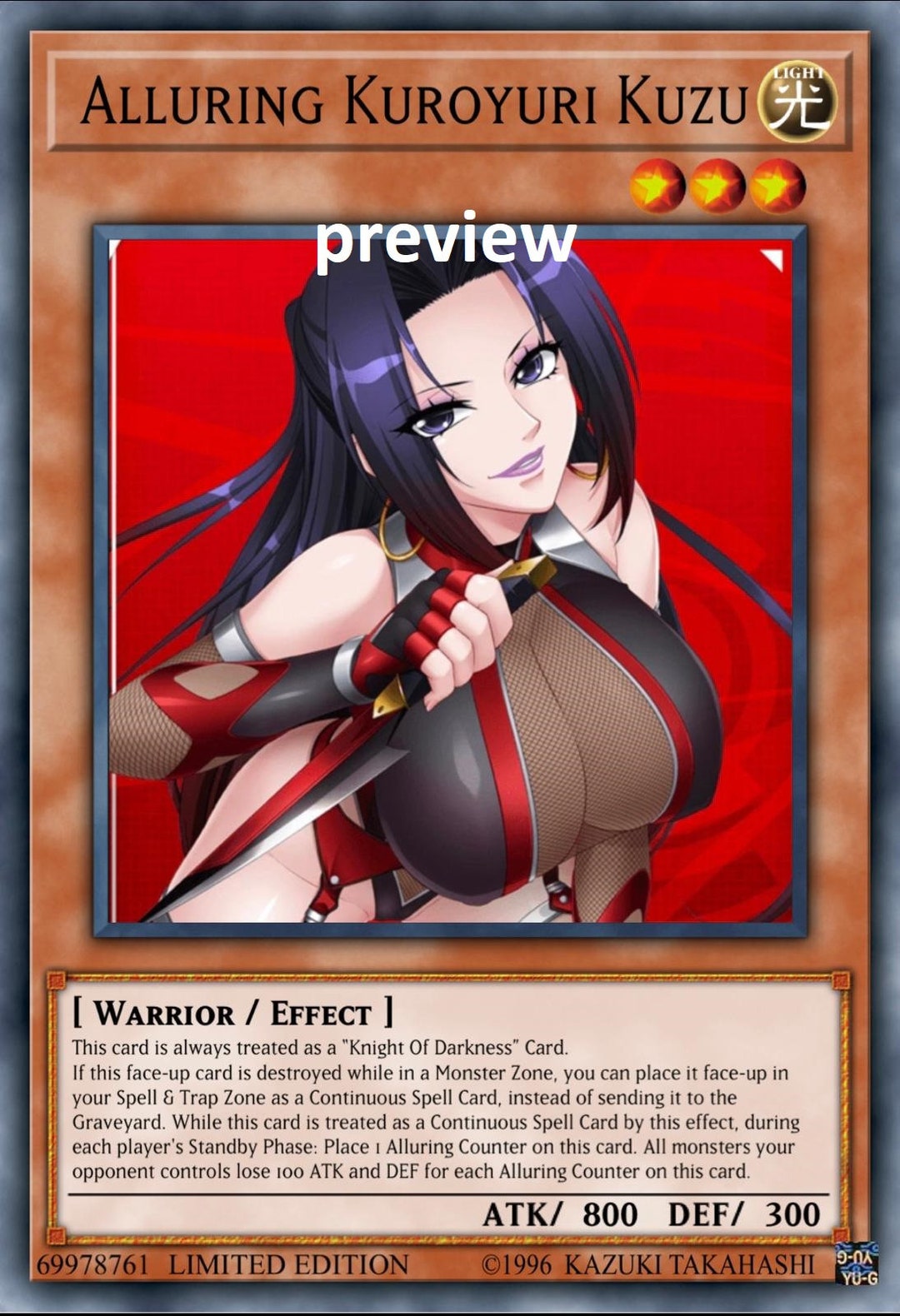 Alluring Kuroyuri Kuzu Orica Custom Card Obelisk Tormentor Winged Dragon of Ra Egyptian Gods God ...