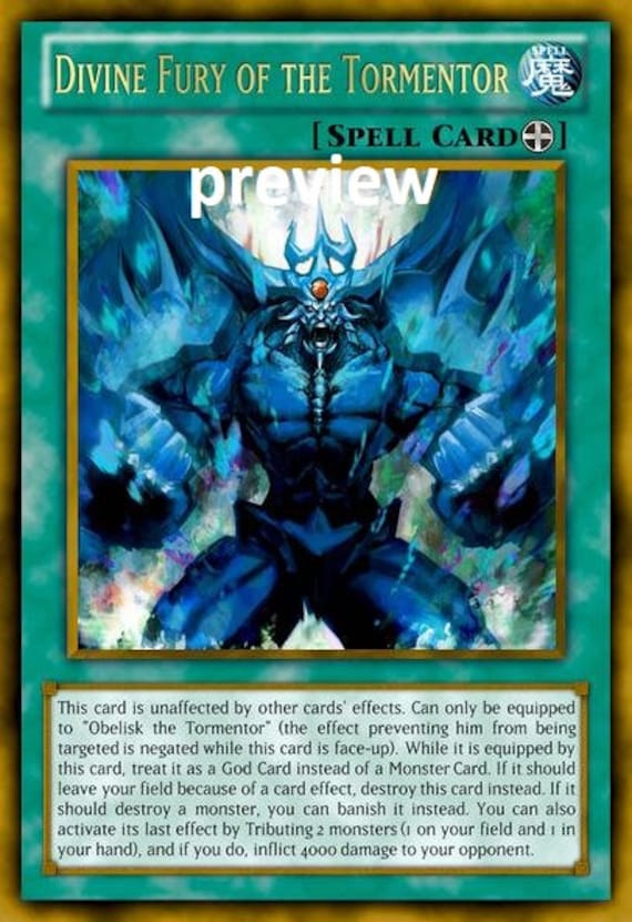 Obelisk The Tormentor Card