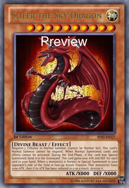 Malefic Slifer The Sky Dragon