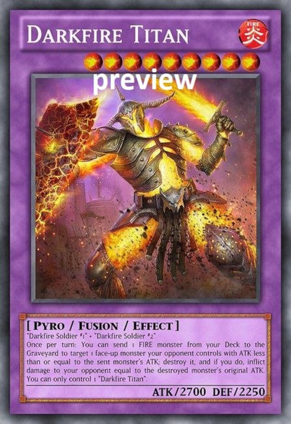 Dark Fire Dragon Yugioh