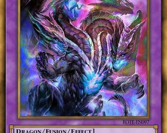 Blue-eyes Hydra Dragon Orica Custom Card Obelisk Tormentor - Etsy