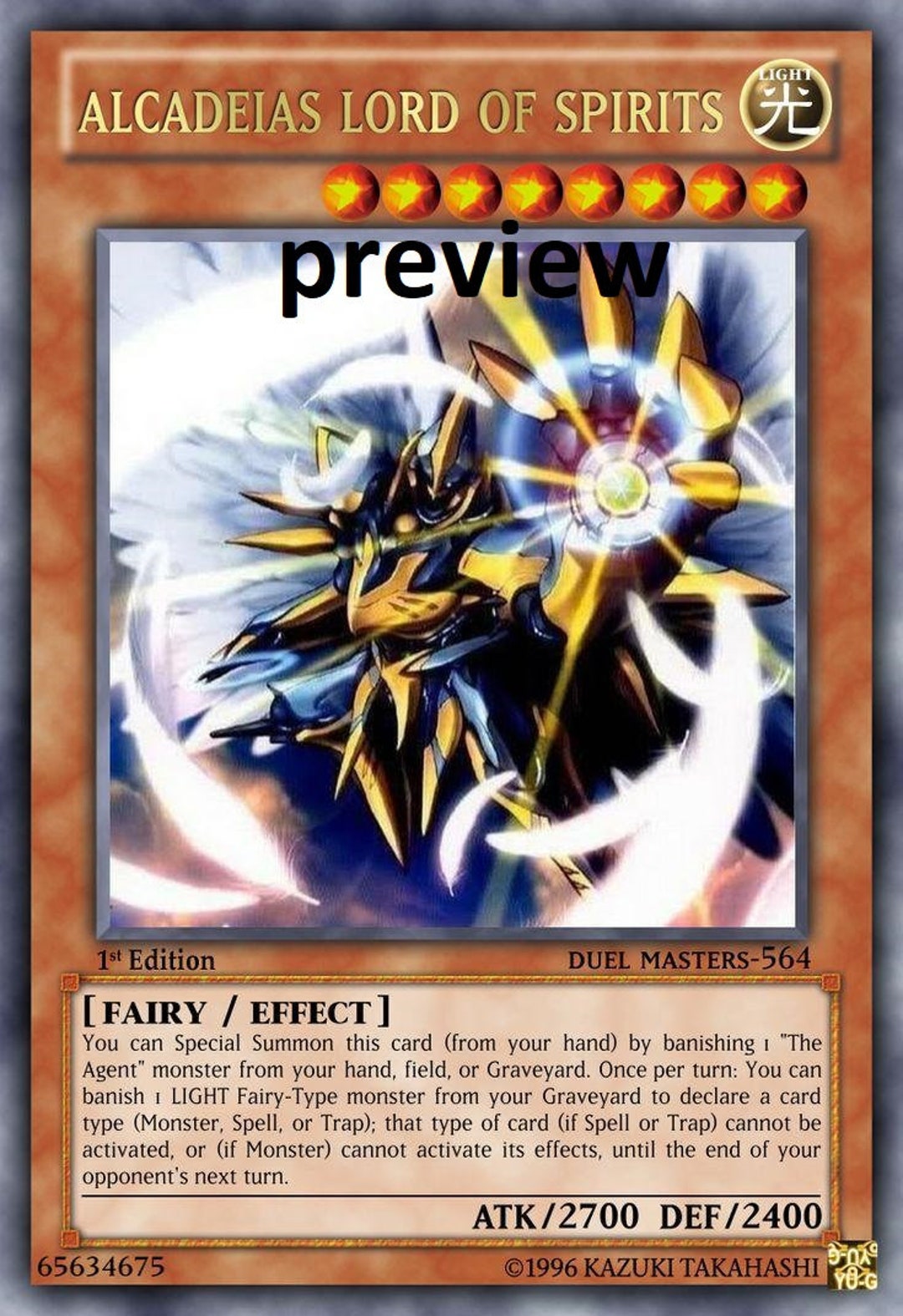 Alcadeias Lord of Spirits Orica Custom Card Obelisk Tormentor Winged Dragon of Ra Egyptian Gods ...