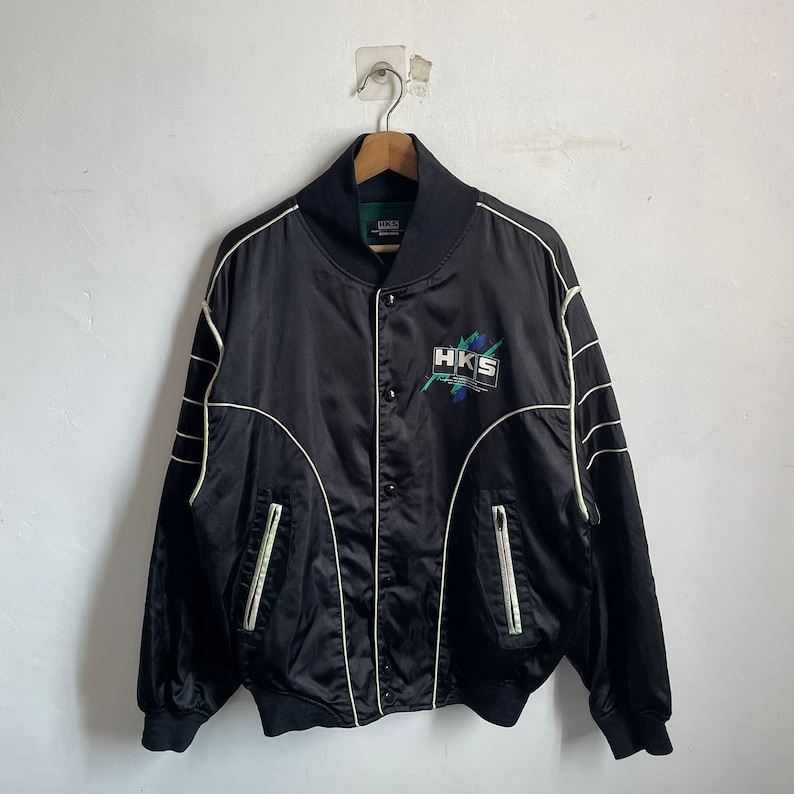HKS Spill Oil Vintage Rare Jacket - Etsy