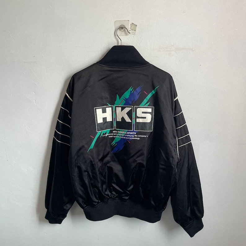 HKS Spill Oil Vintage Rare Jacket - Etsy