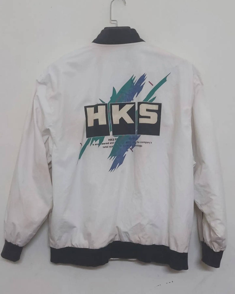 HKS Spill Oil Vintage Jacket - Etsy